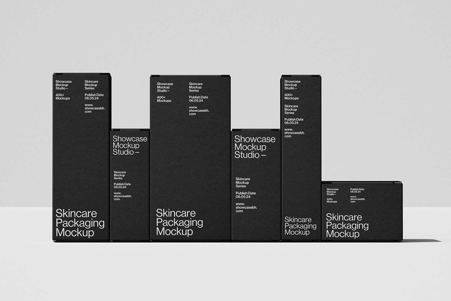 SC01_Skincare Boxes Mockup, Packaging Mockup | Supply.Family