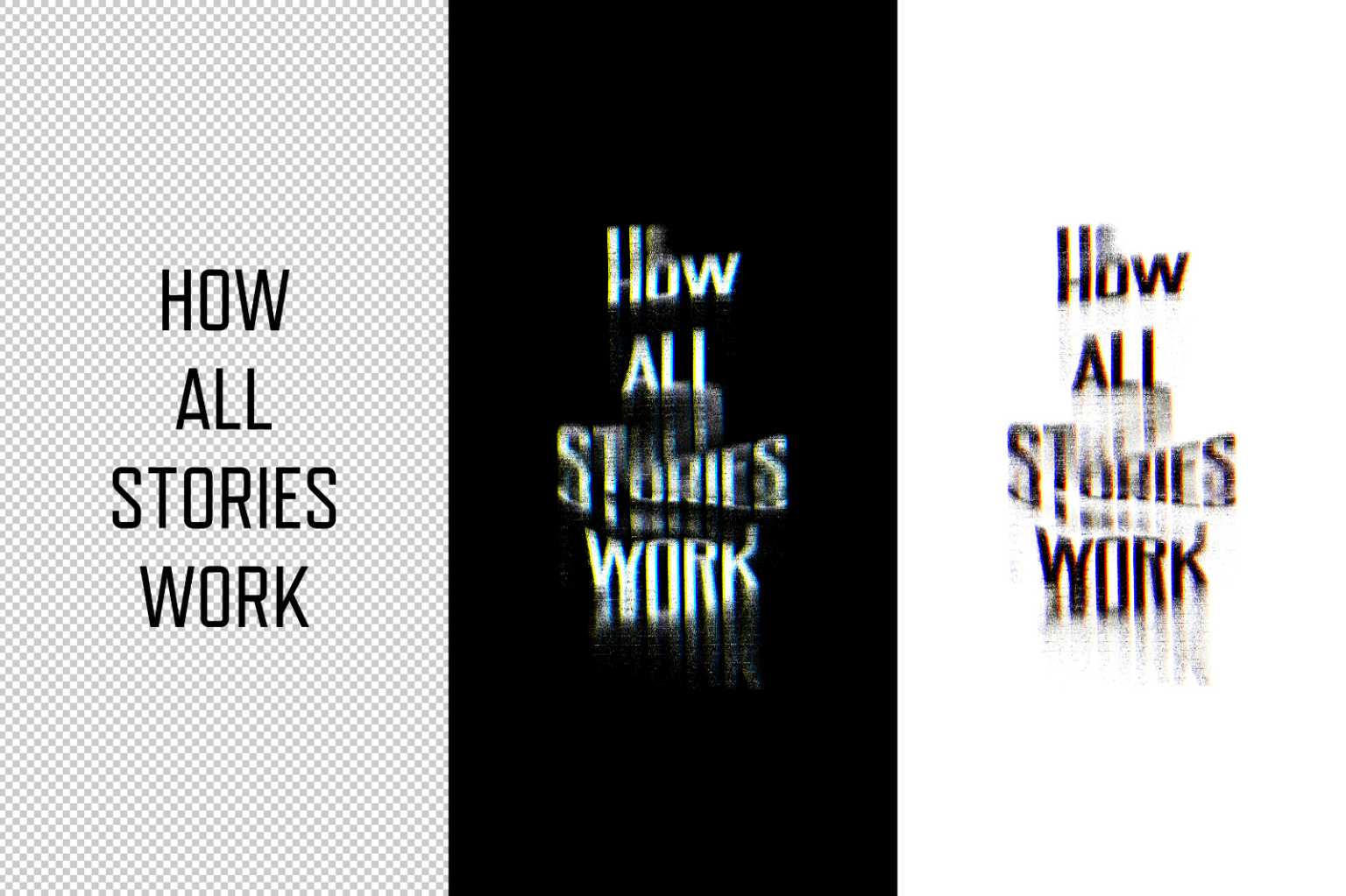 Distortion Text Effects Collection, Photoshop Effect Graphic | Supply ...