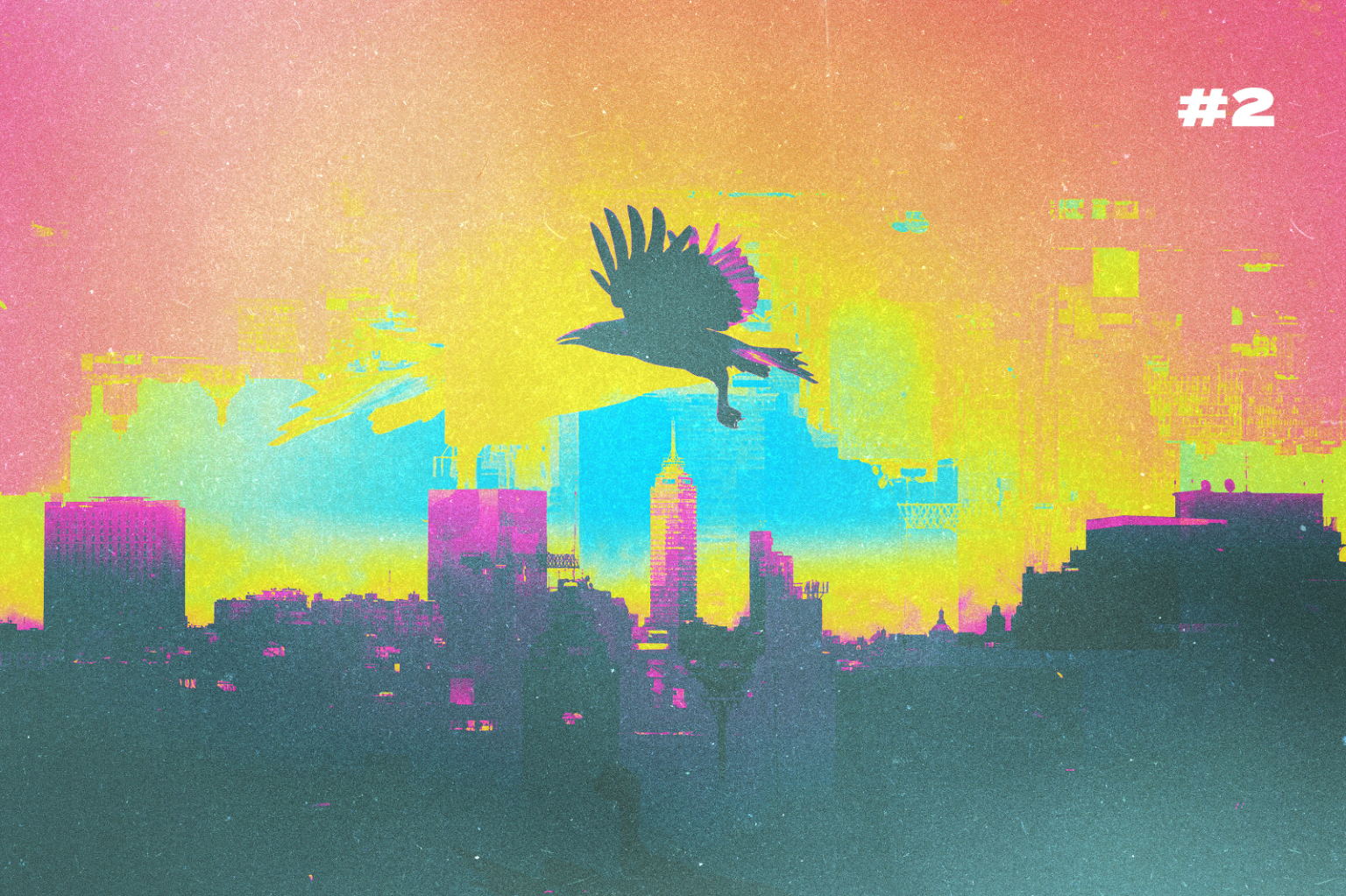 Neon Negative Photo Effect, Photoshop Effect Graphic | Supply.Family