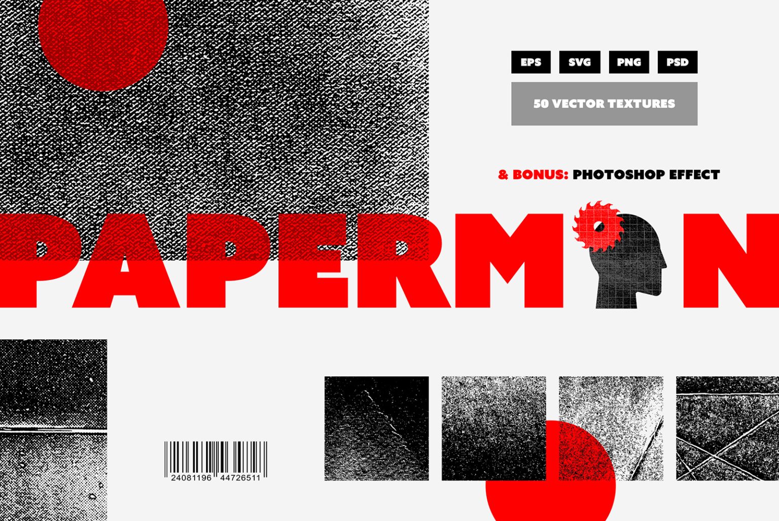 Paperman Halftone Textures, Texture Graphic | Supply.Family