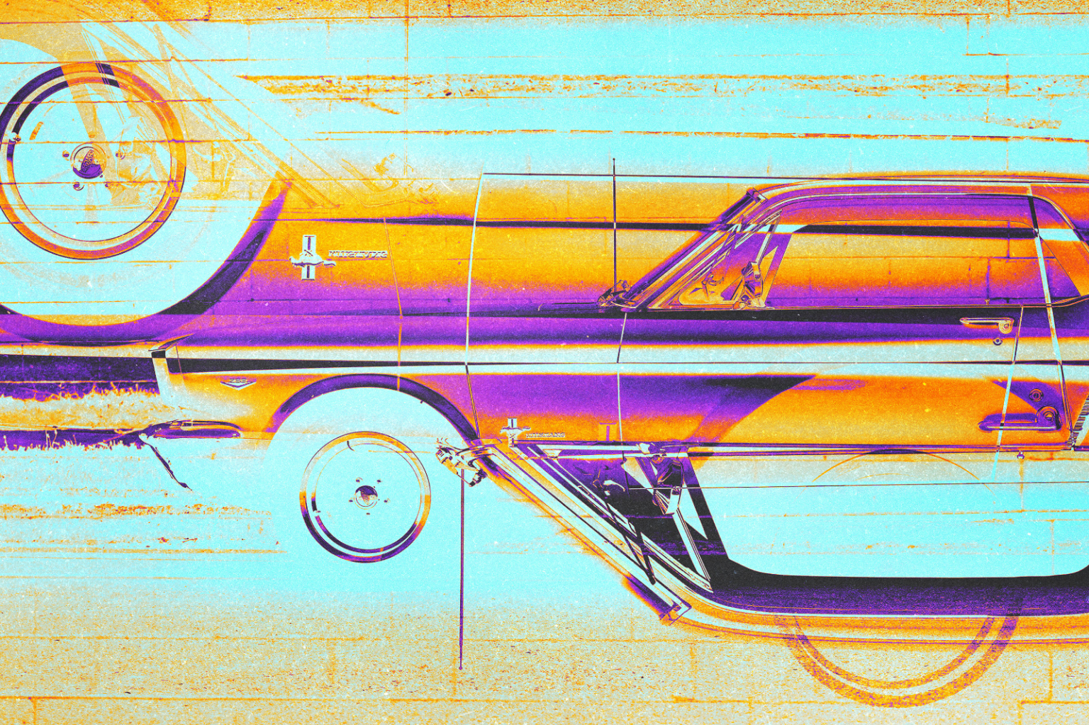 Neon Negative Photo Effect, Photoshop Effect Graphic | Supply.Family