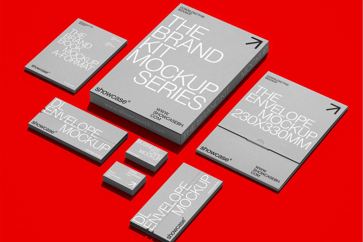 Brandkit-03 Mockup set, Print Mockup | Supply.Family