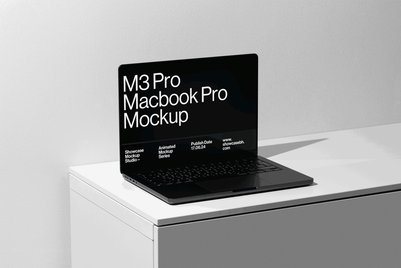 M3-01 Animated MacBook Mockup, Tech Mockup | Supply.Family