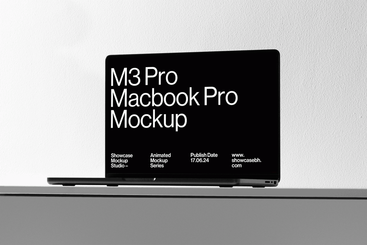 M3-03 Animated MacBook Mockup, Tech Mockup | Supply.Family