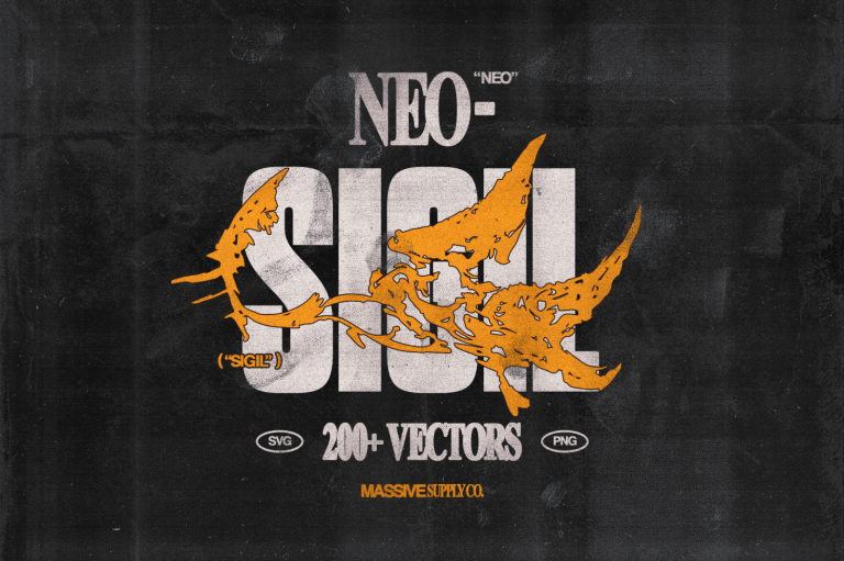 NEO-SIGIL – 200+ Tribal/Sigil Vectors, Vector Graphic | Supply.Family