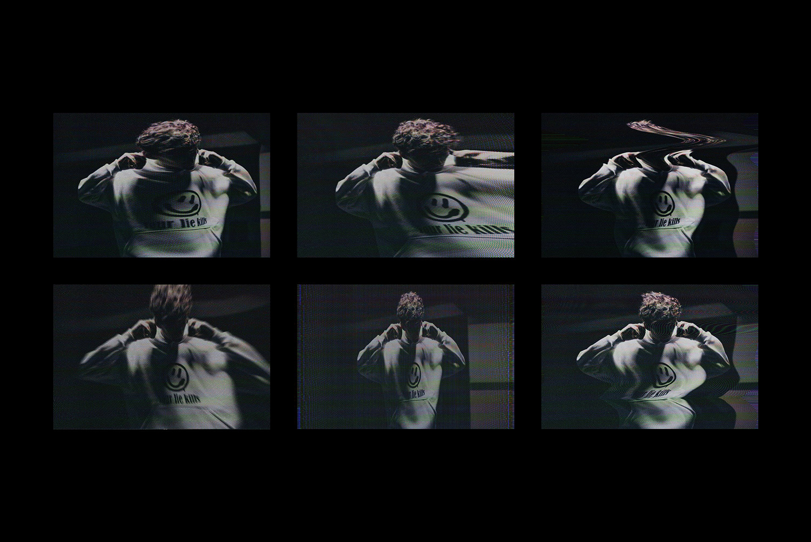 Screen Flicker Photo Effect, Photoshop Effect Graphic | Supply.Family