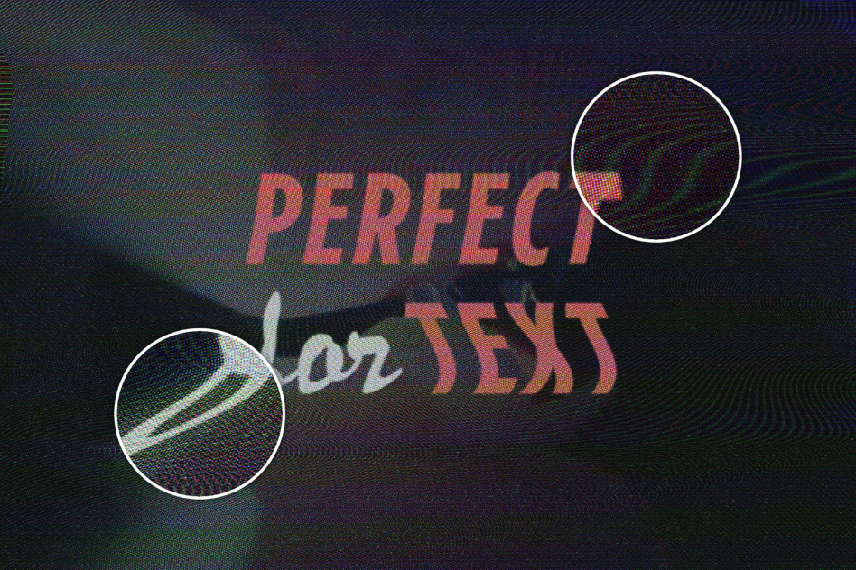 Screen Flicker Photo Effect, Photoshop Effect Graphic | Supply.Family