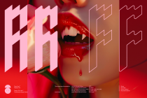 Rose Fang, Display Font | Supply.Family