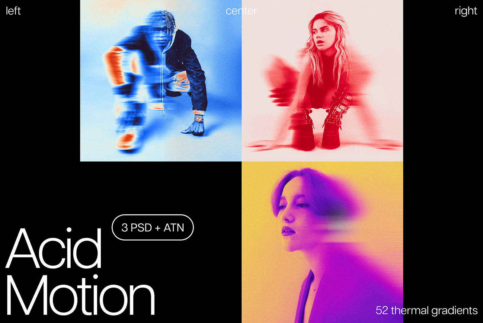 Glitch & Distortion Effects Bundle, Photoshop Effect Graphic | Supply ...
