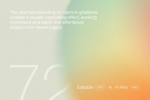 Gradient Shapes Collection, Texture Graphic | Supply.Family