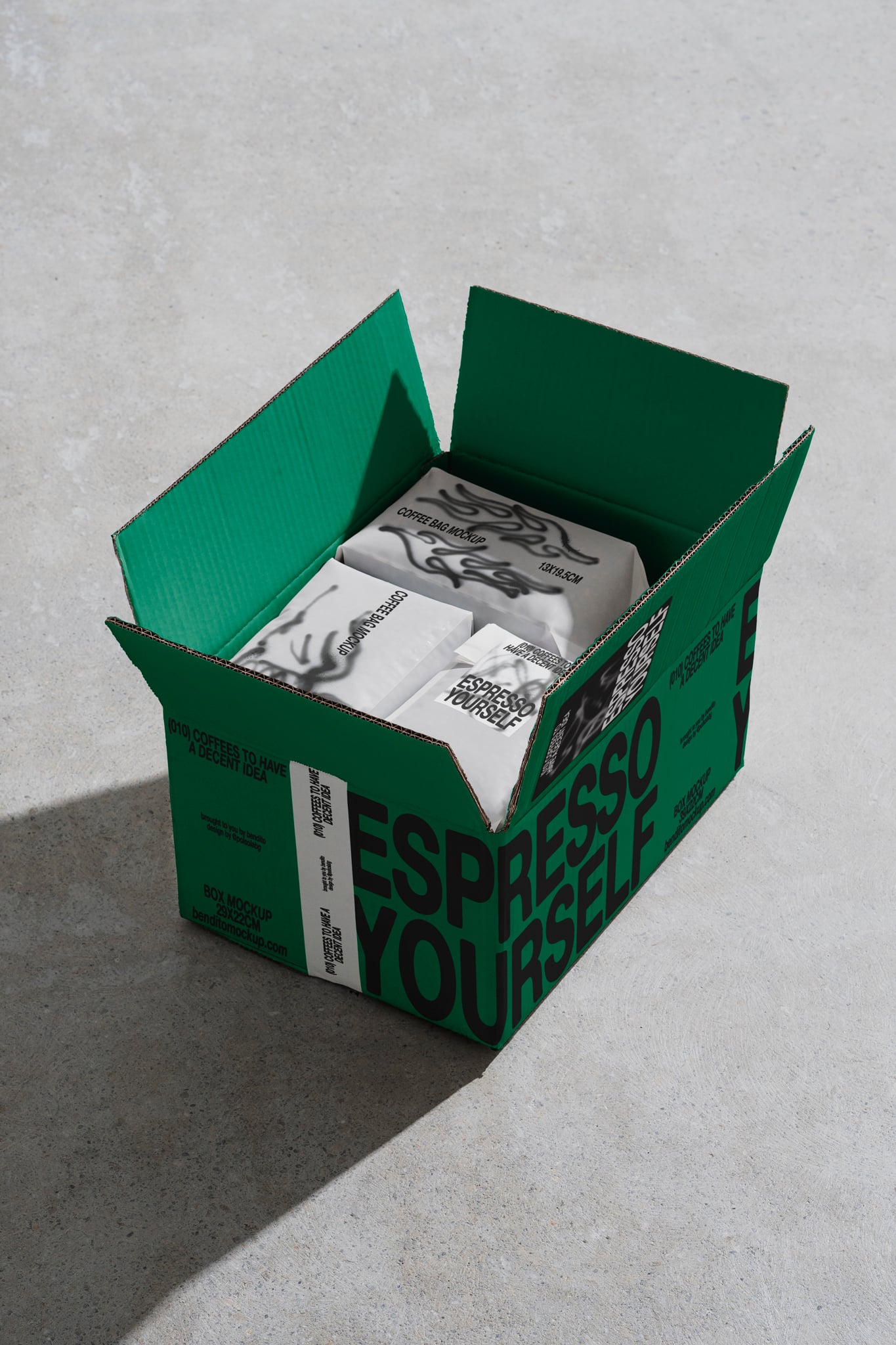 Box EY01 Mockup, Packaging Mockup | Supply.Family