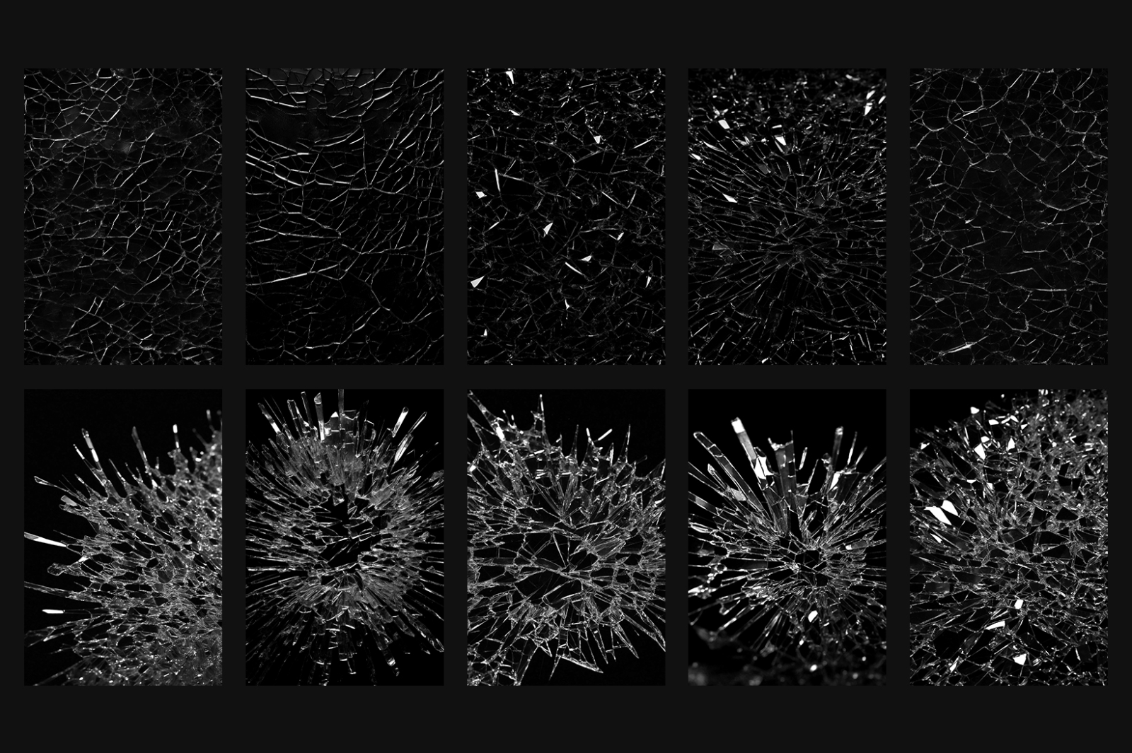 Glass displacement pack | 20 PSD displacement maps, Texture Graphic ...
