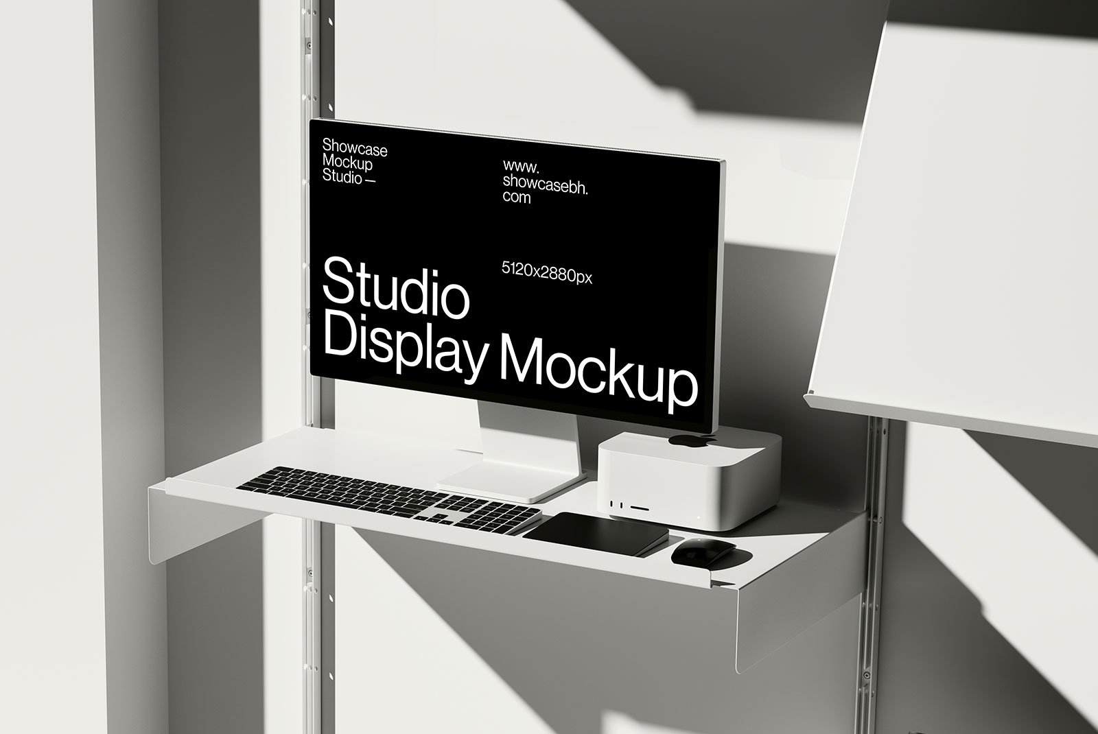 Studio Display Mockup_R03, Tech Mockup | Supply.Family