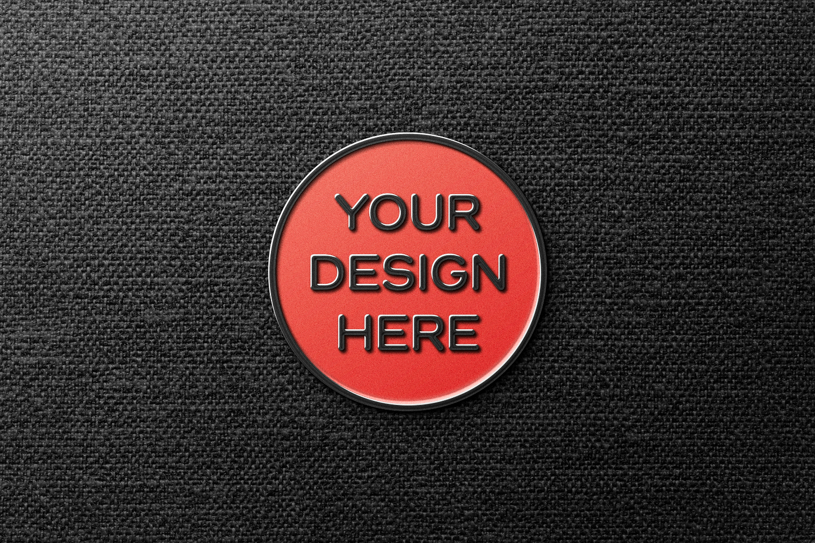 Vintage Enamel Pin Effect, Photoshop Effect Graphic | Supply.Family