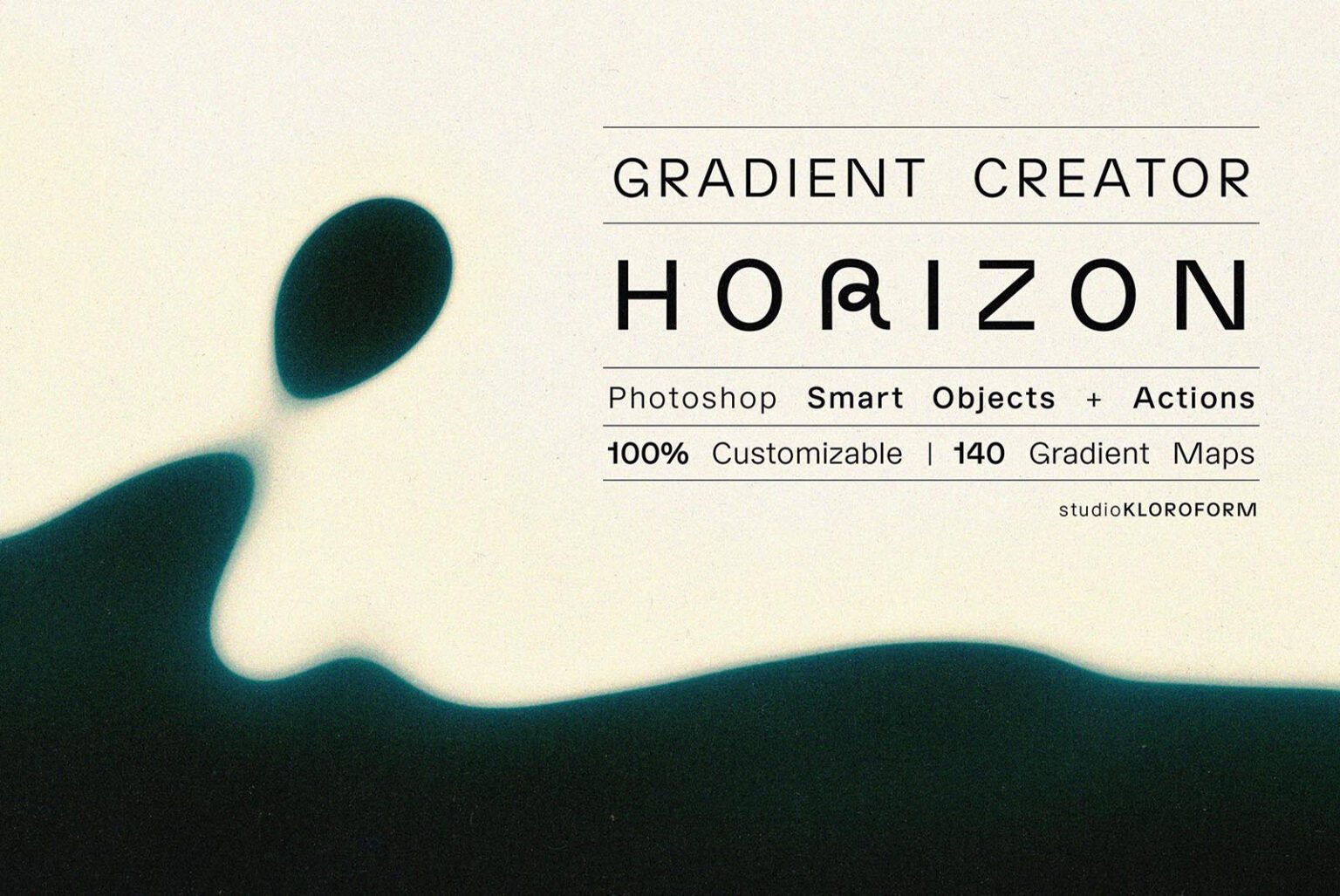HORIZON Gradient Creator, Photoshop Effect Graphic | Supply.Family