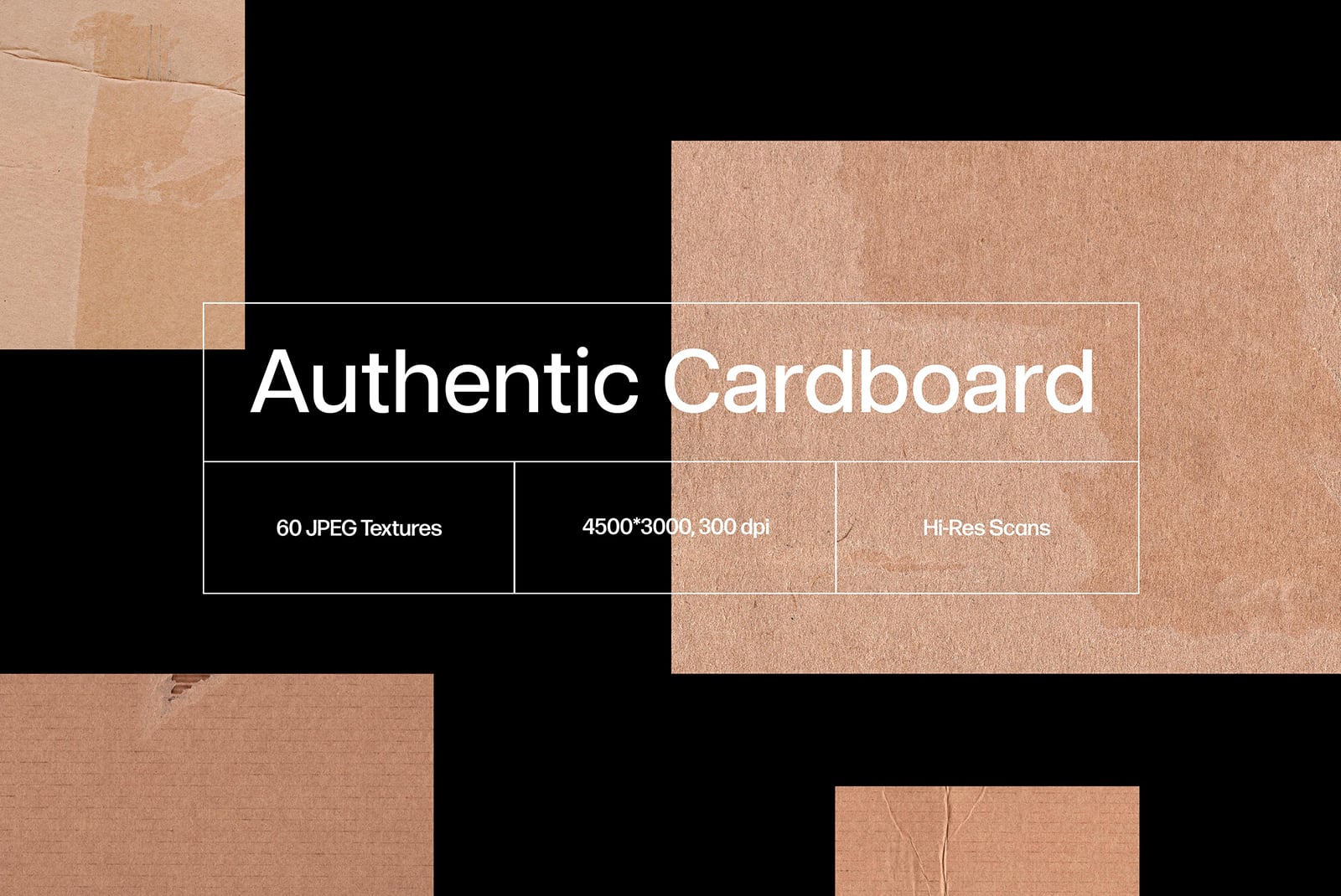 Craftsman’s Cardboard Textures Collection, Texture Graphic | Supply.Family