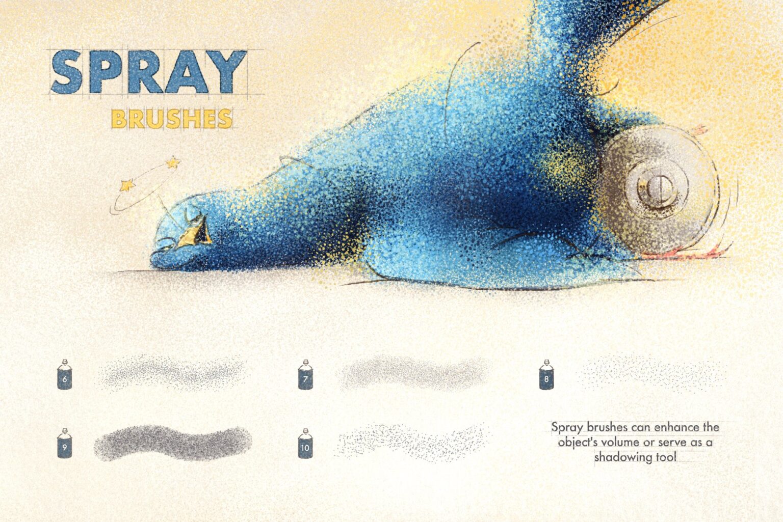 Artista Procreate Brushes, Procreate Brush More | Supply.Family