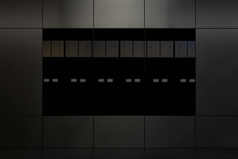 Vertical Displays (Triple), Large Screen Mockup | Supply.Family