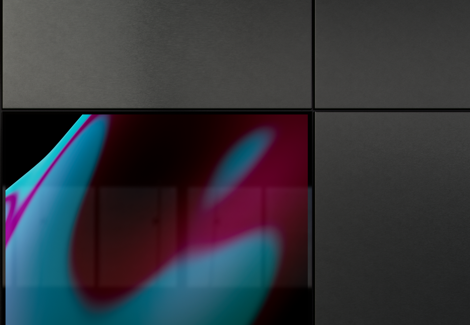 Vertical Displays (Triple), Large Screen Mockup | Supply.Family