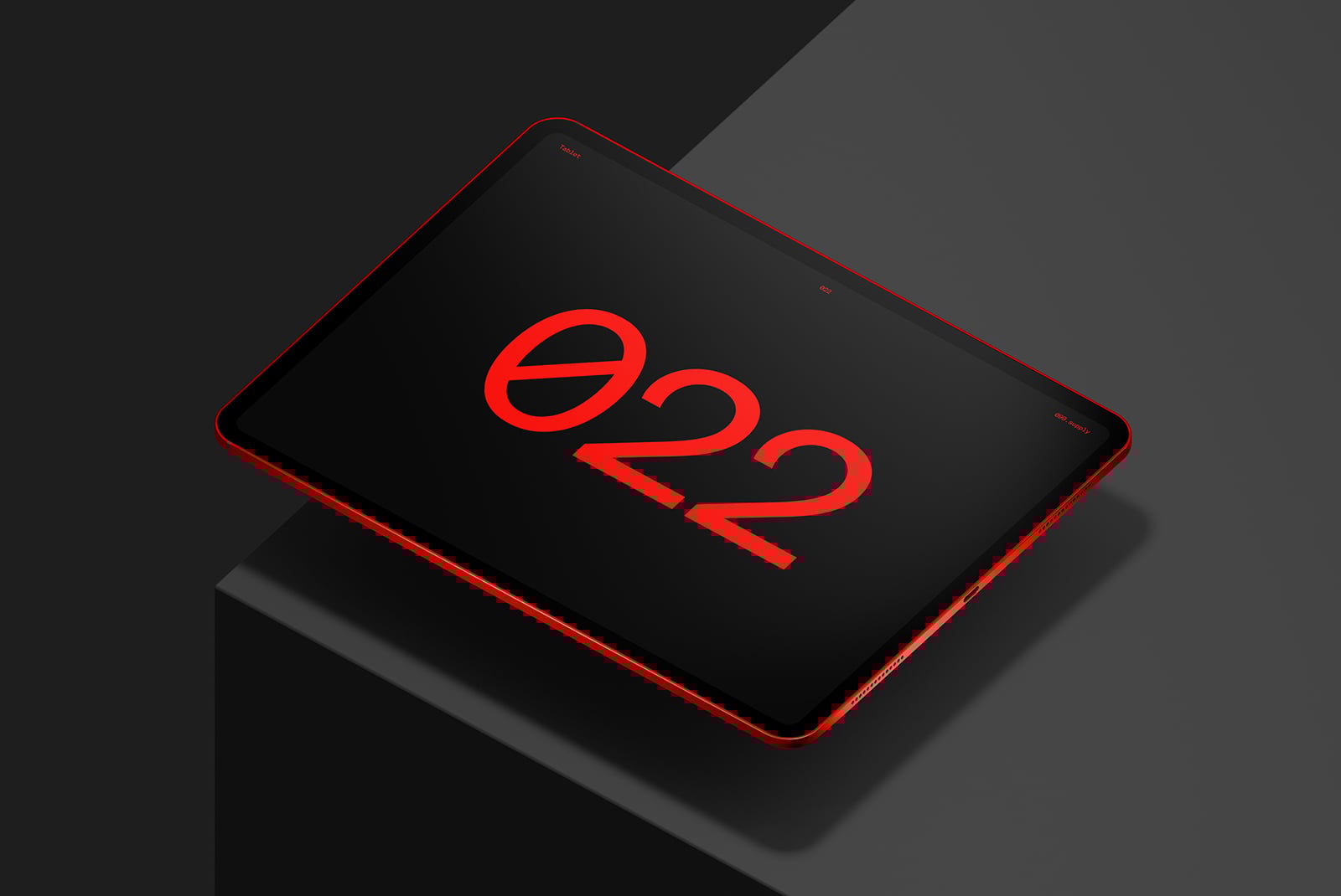 Tablet (iPad Pro), Tech Mockup | Supply.Family