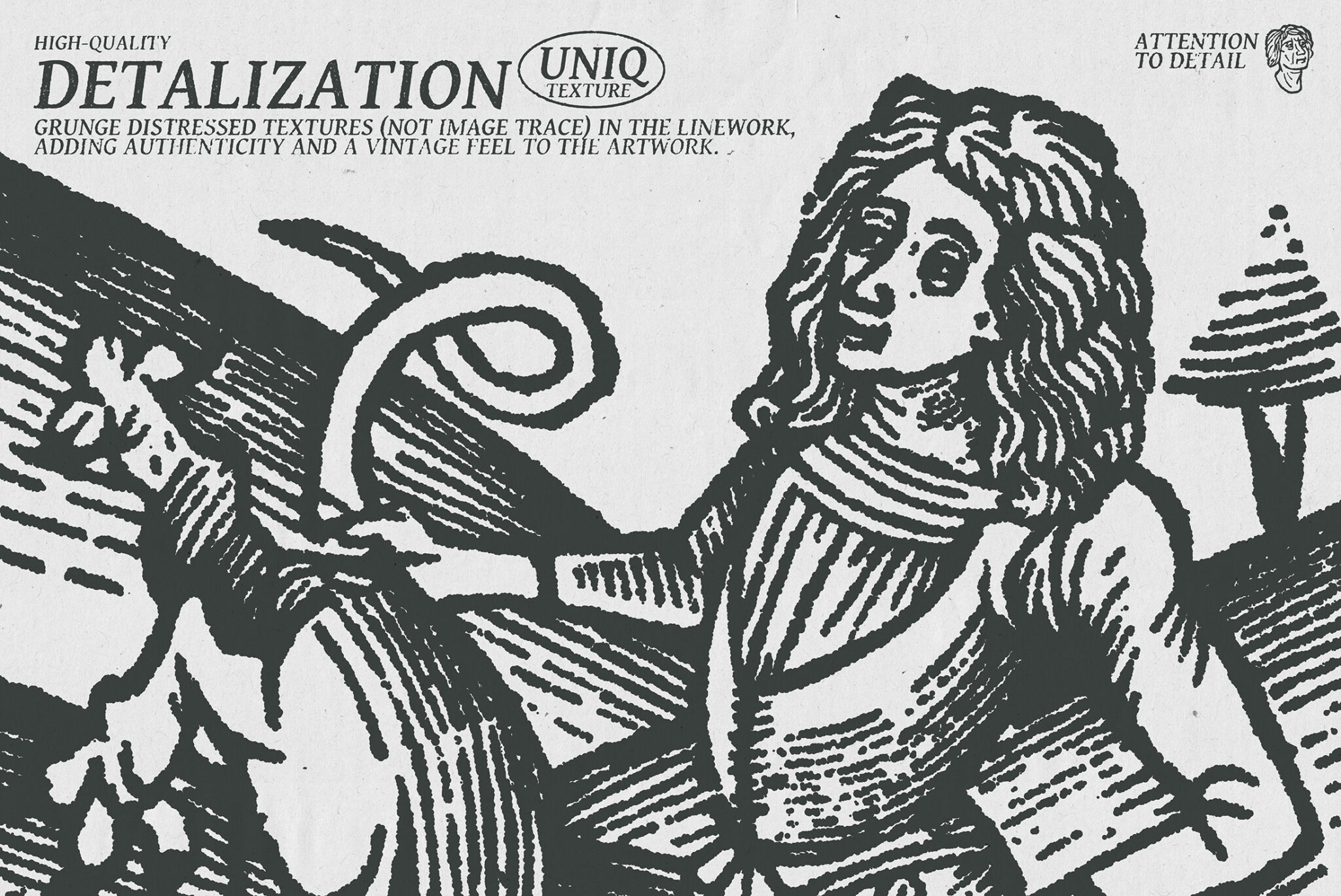 Renaissance Reverie Vector Collection, Vector Graphic | Supply.Family