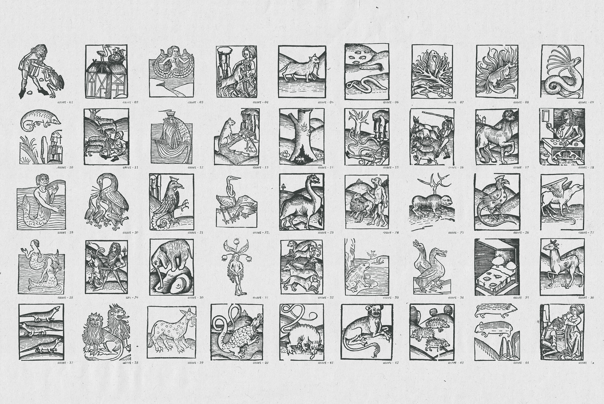 Renaissance Reverie Vector Collection, Vector Graphic | Supply.Family