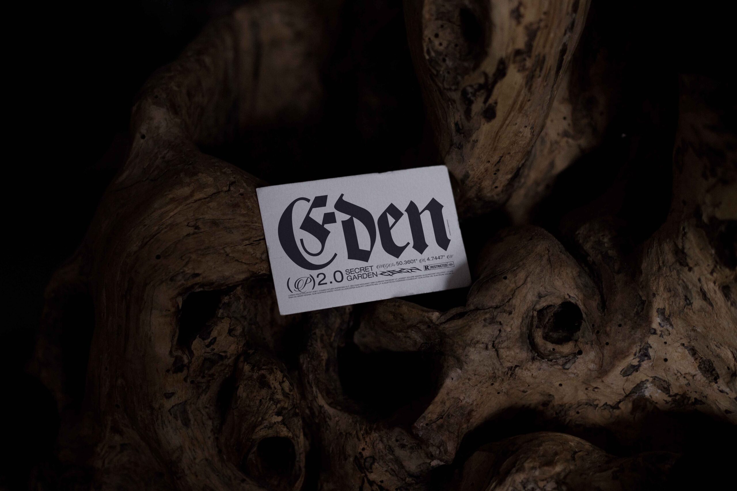 EDEN 02 BUSINESS CARD MOCKUP 09, Apparel Mockup | Supply.Family