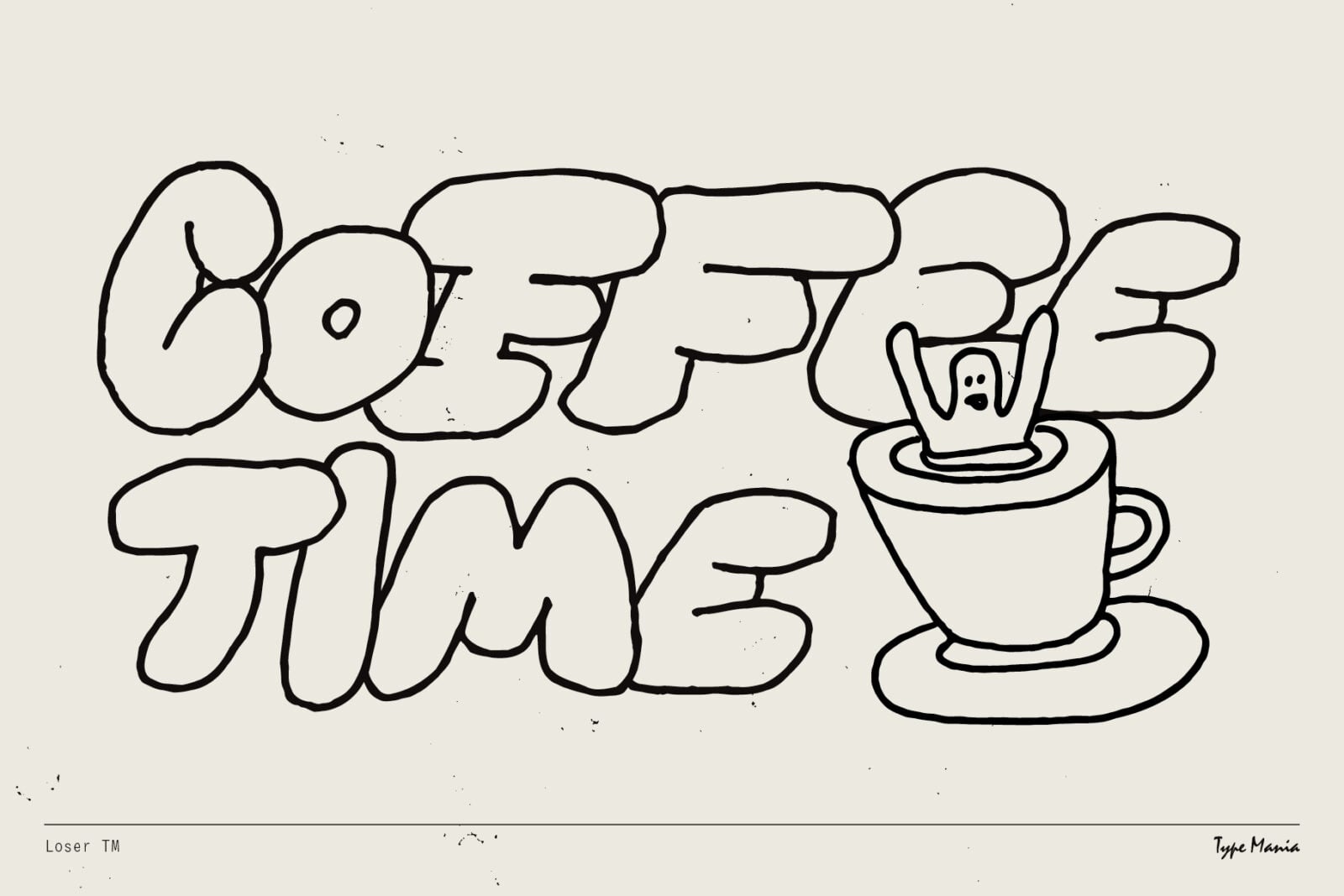 Loser TM, Handwritten Font | Supply.Family