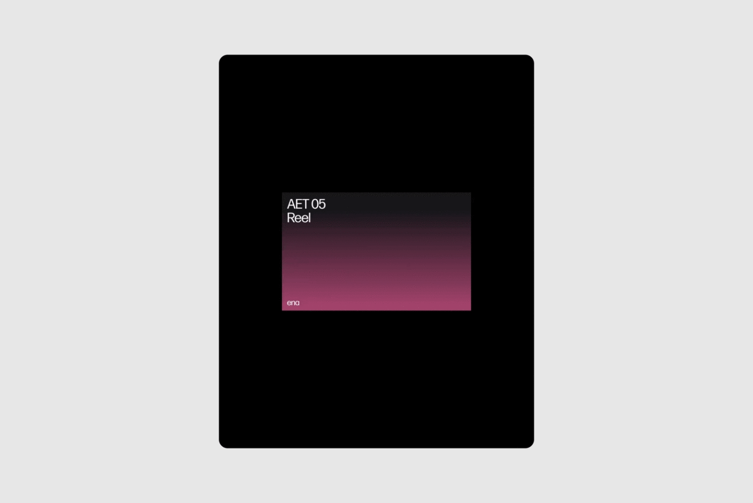 Reel 05 — AE Template, Motion More | Supply.Family