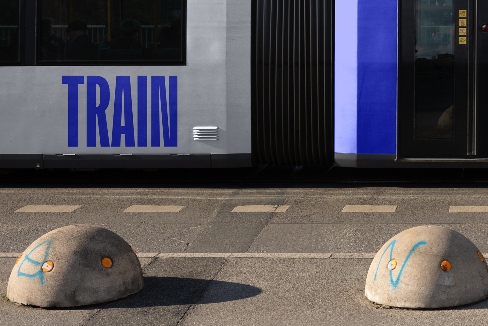 Train Mockup BLN02, Outdoor Mockup | Supply.Family