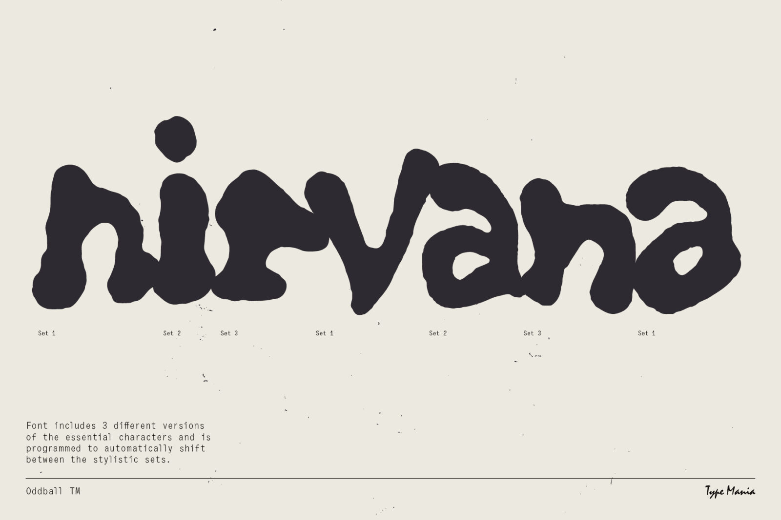 Oddball TM, Handwritten Font | Supply.Family