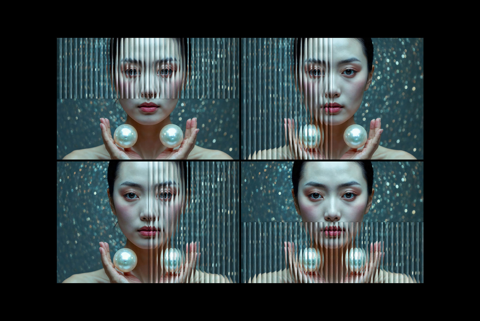 Refracted Glass Photo Effect, Photoshop Effect Graphic | Supply.Family