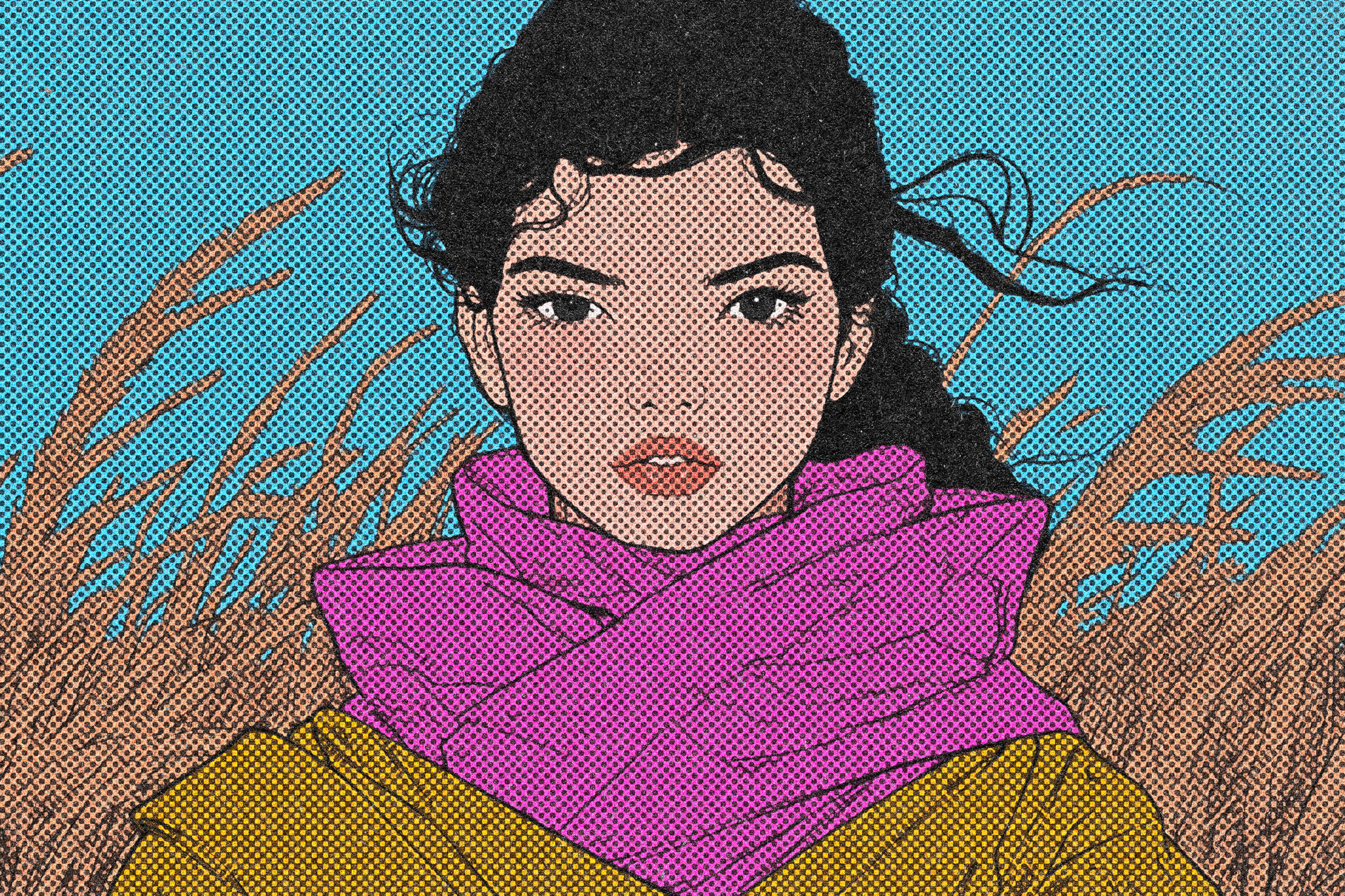 Comic Halftone Print Effect, Photoshop Effect Graphic | Supply.Family