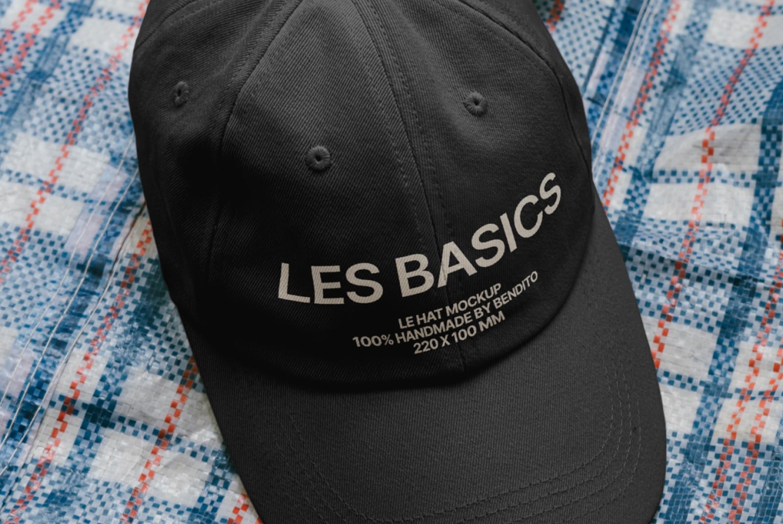 Le Hat LB25W0202 Mockup, Apparel Mockup | Supply.Family