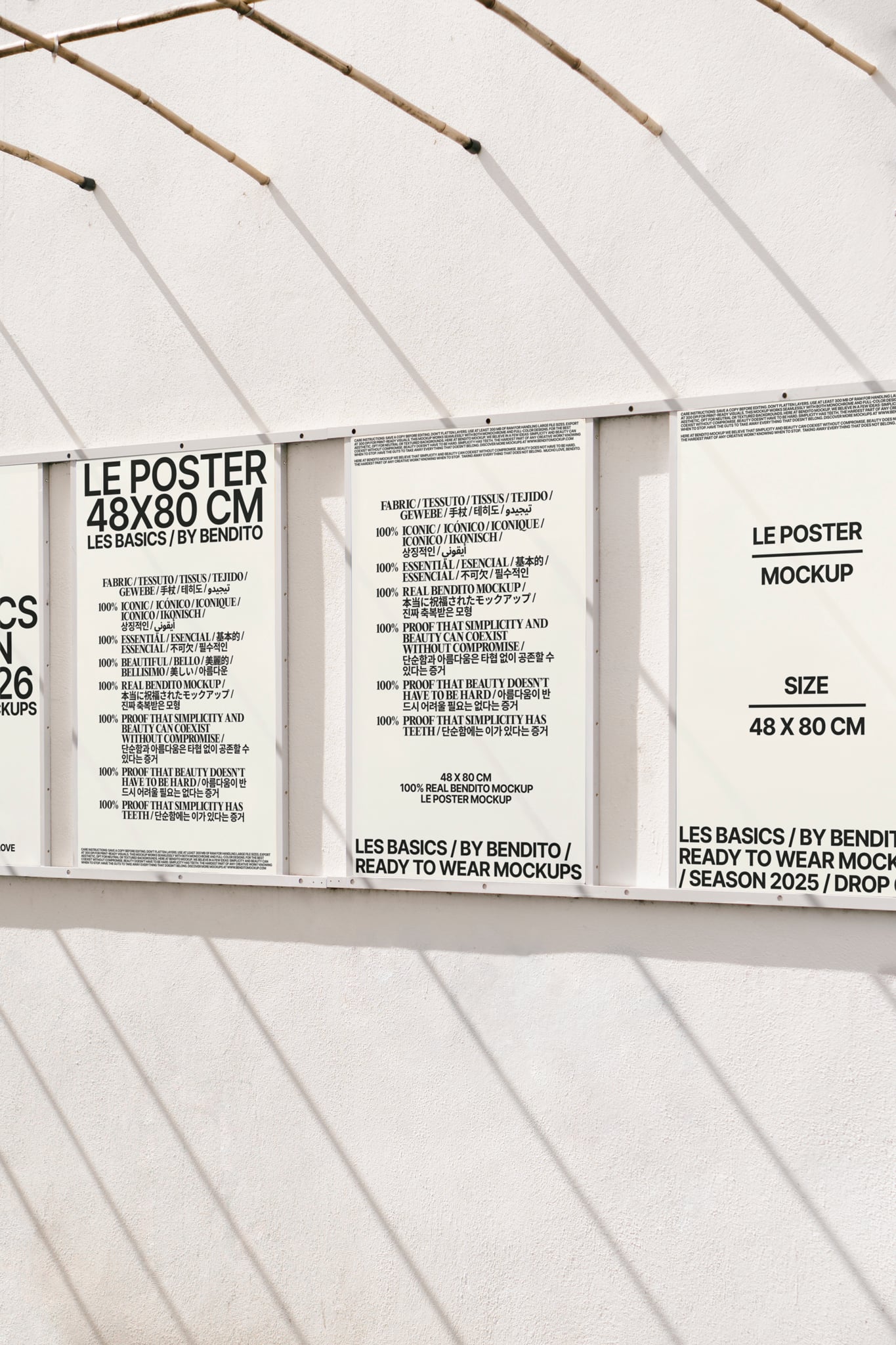 Le Poster LB25W0402 Mockup, Poster Mockup | Supply.Family