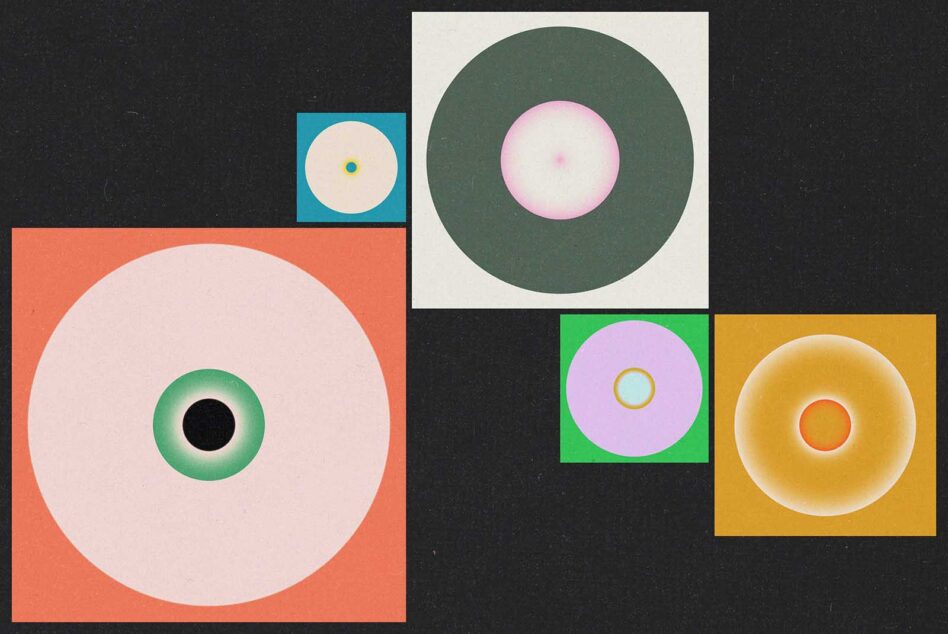 GRADIAL – 200 Radial Gradients, Texture Graphic | Supply.Family