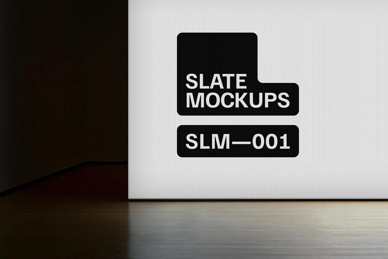 Screen Mockup SLM001, Large Screen Mockup | Supply.Family