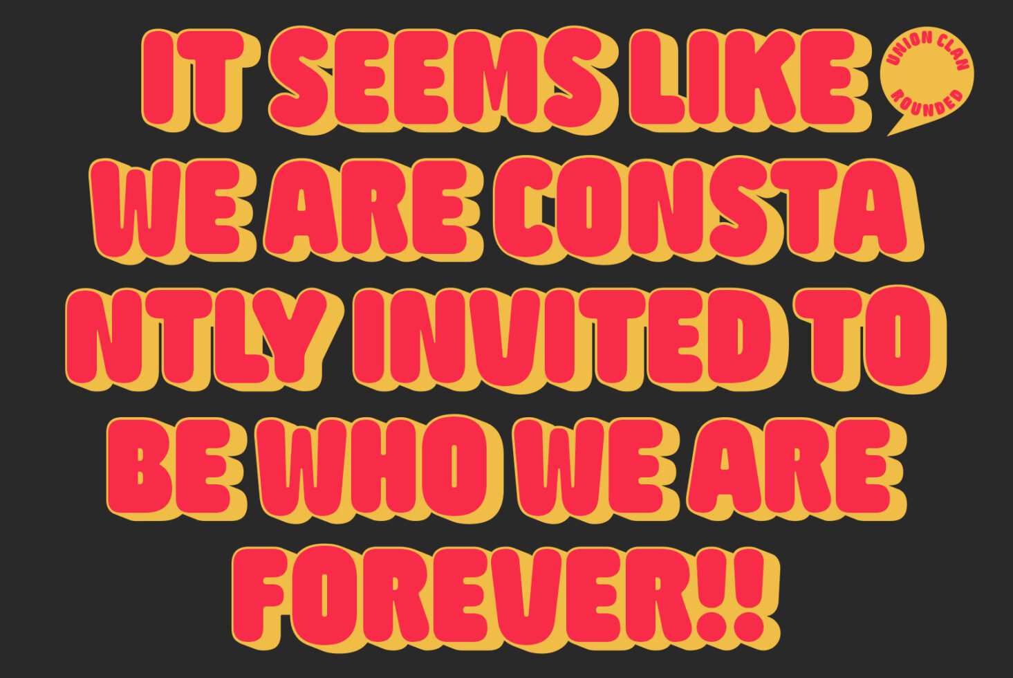 Union Clan, Display Font | Supply.Family