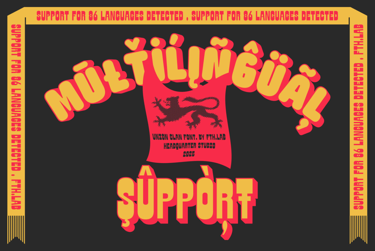 Union Clan, Display Font | Supply.Family