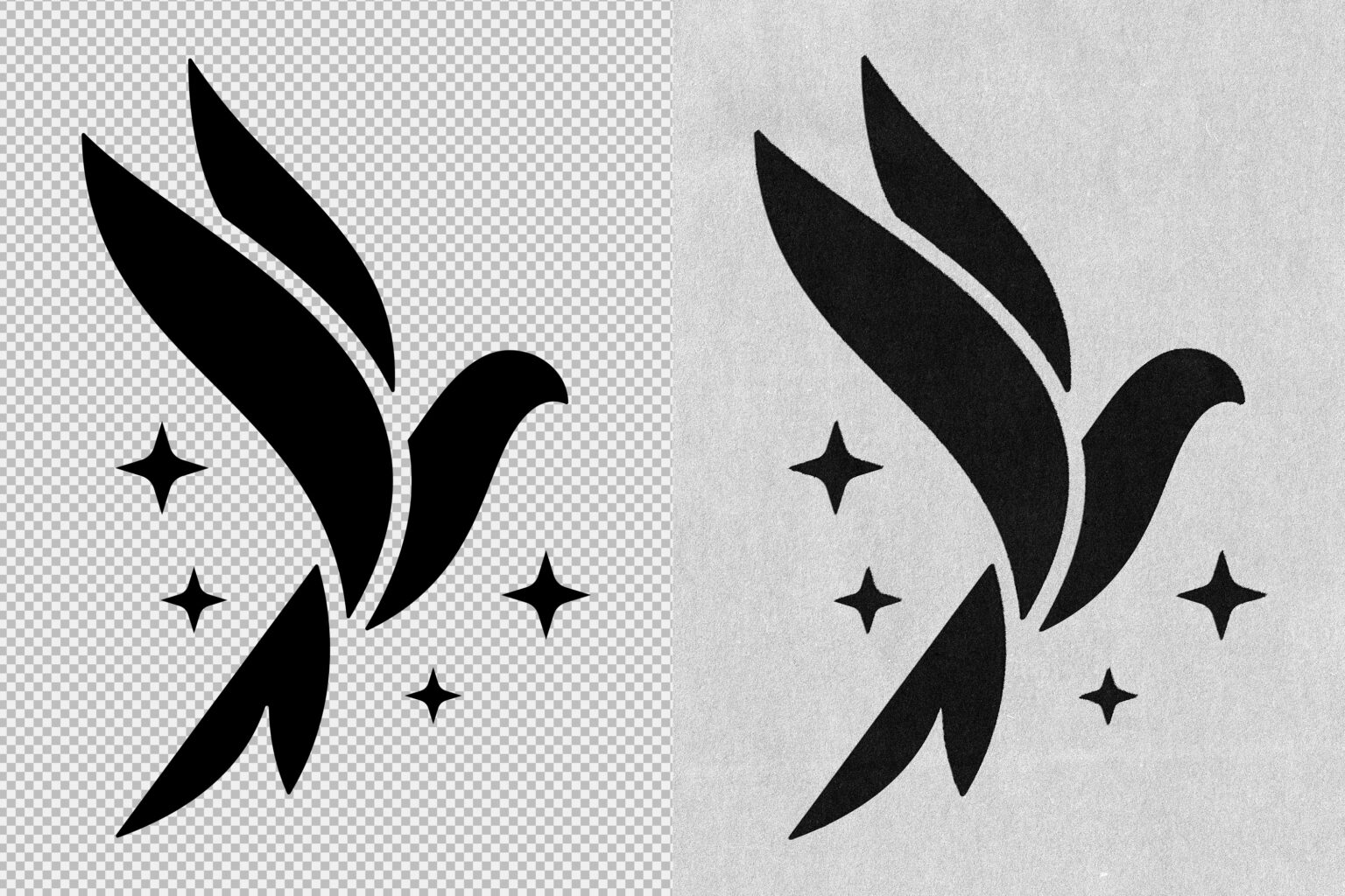 Ink Bleed Text & Logo Effect, Photoshop Effect Graphic | Supply.Family