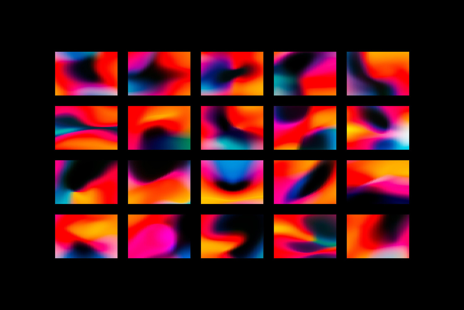 Ribbed Glass Backgrounds Collection, Texture Graphic | Supply.Family