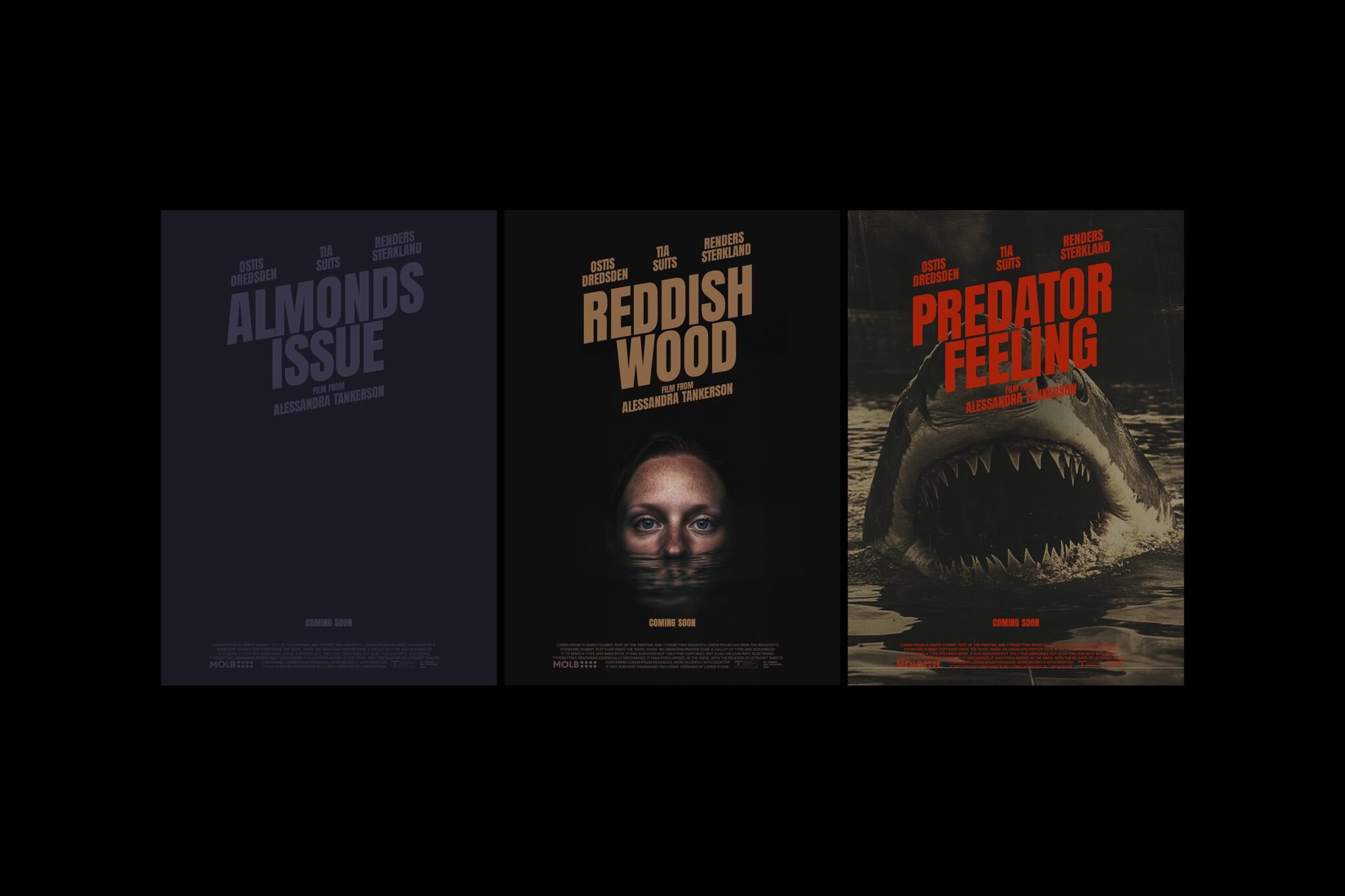 Horror Movie Posters Effects Collection, Photoshop Effect Graphic ...