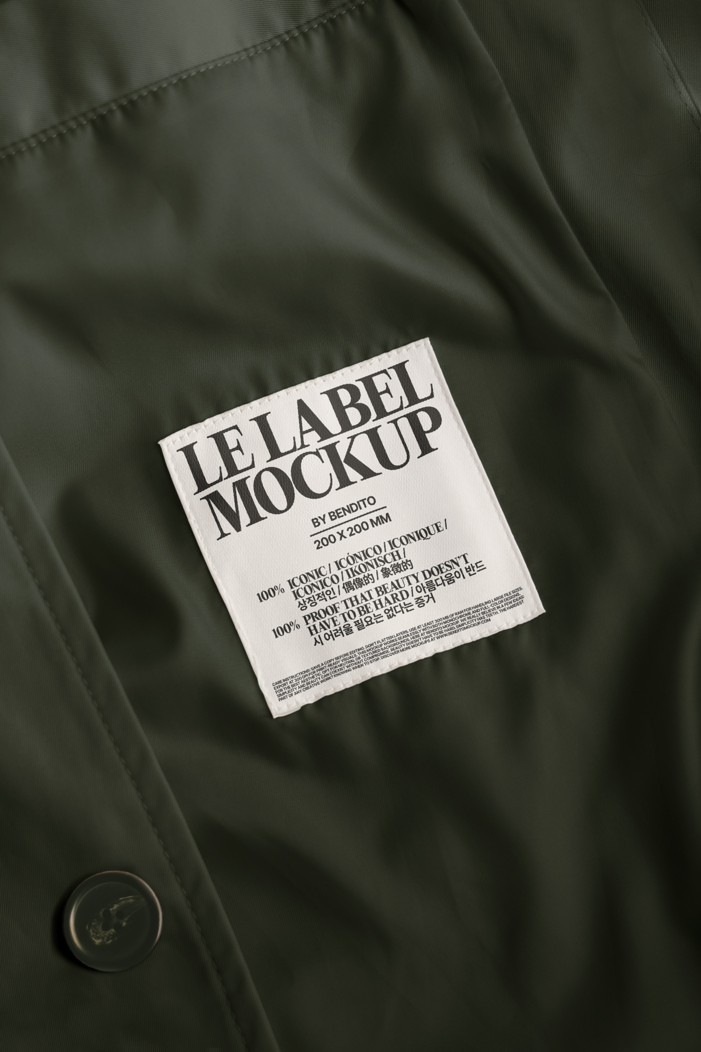 Le Label LB25W08 Mockup, Apparel Mockup | Supply.Family