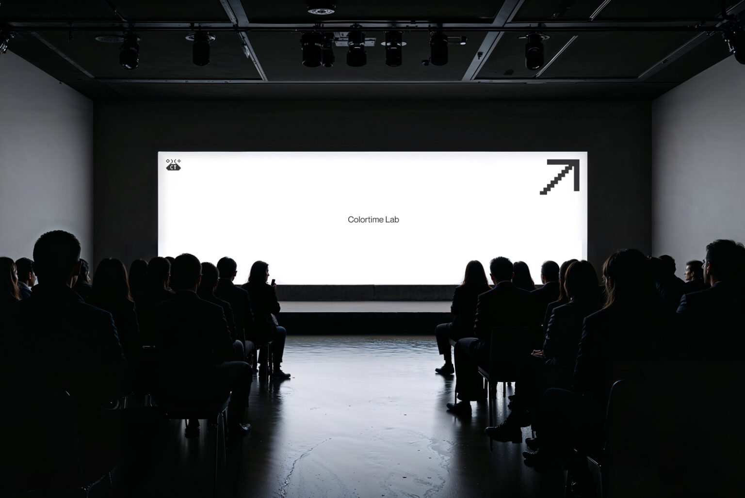 Conference Stage Mockup, Event Screen Mockup | Supply.Family