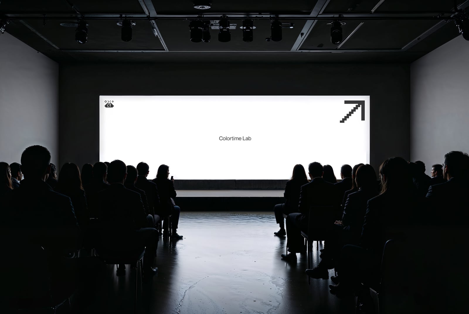 Conference Stage Mockup, Event Screen Mockup | Supply.Family