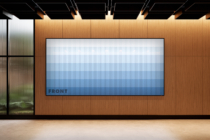 Atrium Screen Mockup 004, Large Screen Mockup | Supply.Family