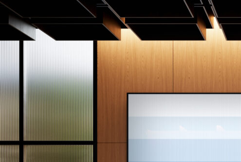 Atrium Screen Mockup 004, Large Screen Mockup | Supply.Family