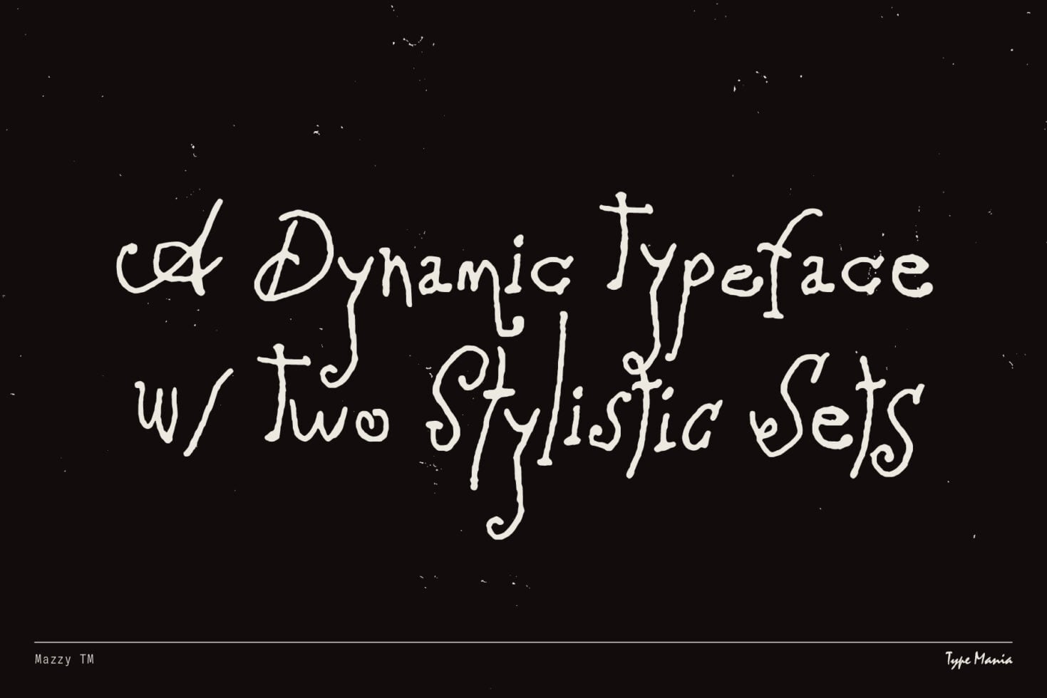 Mazzy TM, Handwritten Font | Supply.Family