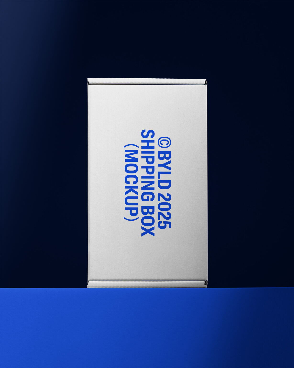 Shipping Box 02, Object Mockup | Supply.Family