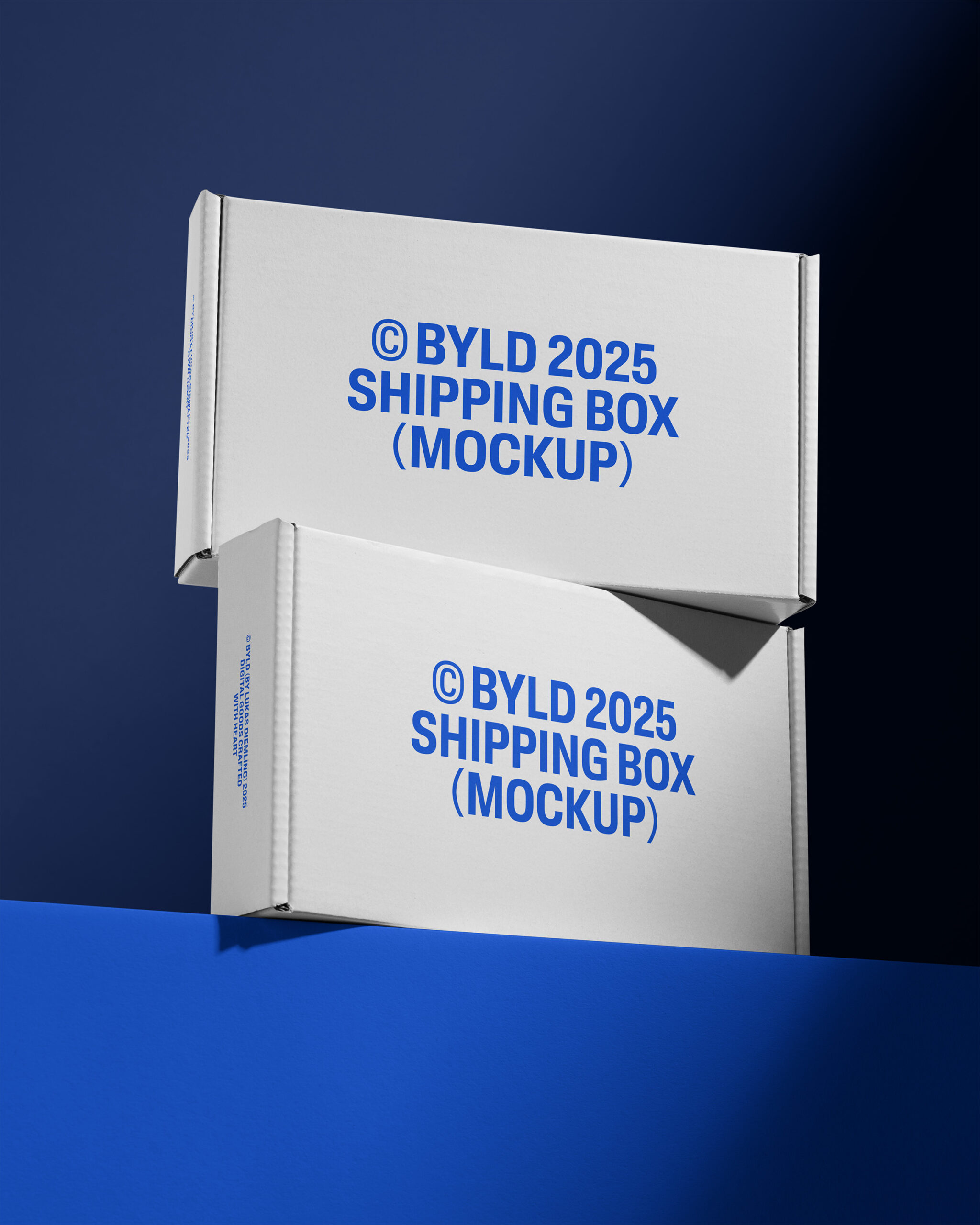 Shipping Boxes 02 Mockup, Object Mockup | Supply.Family